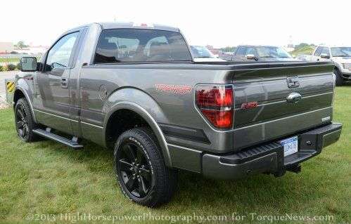 The rear end of the 2014 Ford F150 Tremor Sport Truck | Torque News